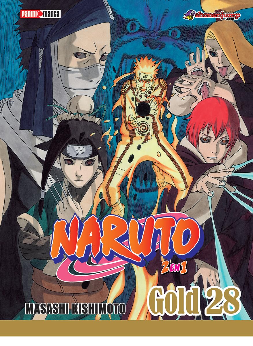 Naruto Gold Edition N.28 : Masashii Kishimoto: Amazon.com.mx: Libros