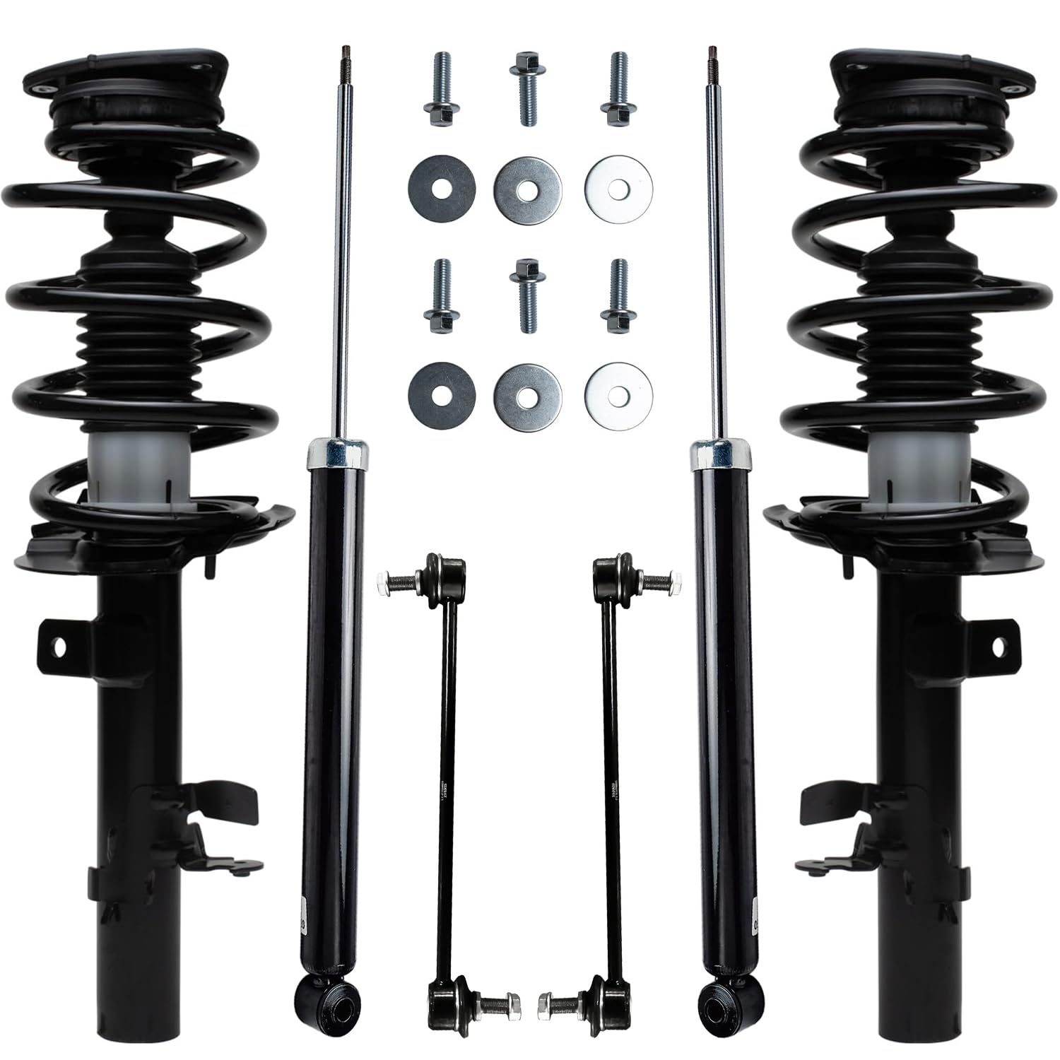 Amazon.com: Detroit Axle - 6pc Front Struts Kit for 14-19 Ford Escape ...