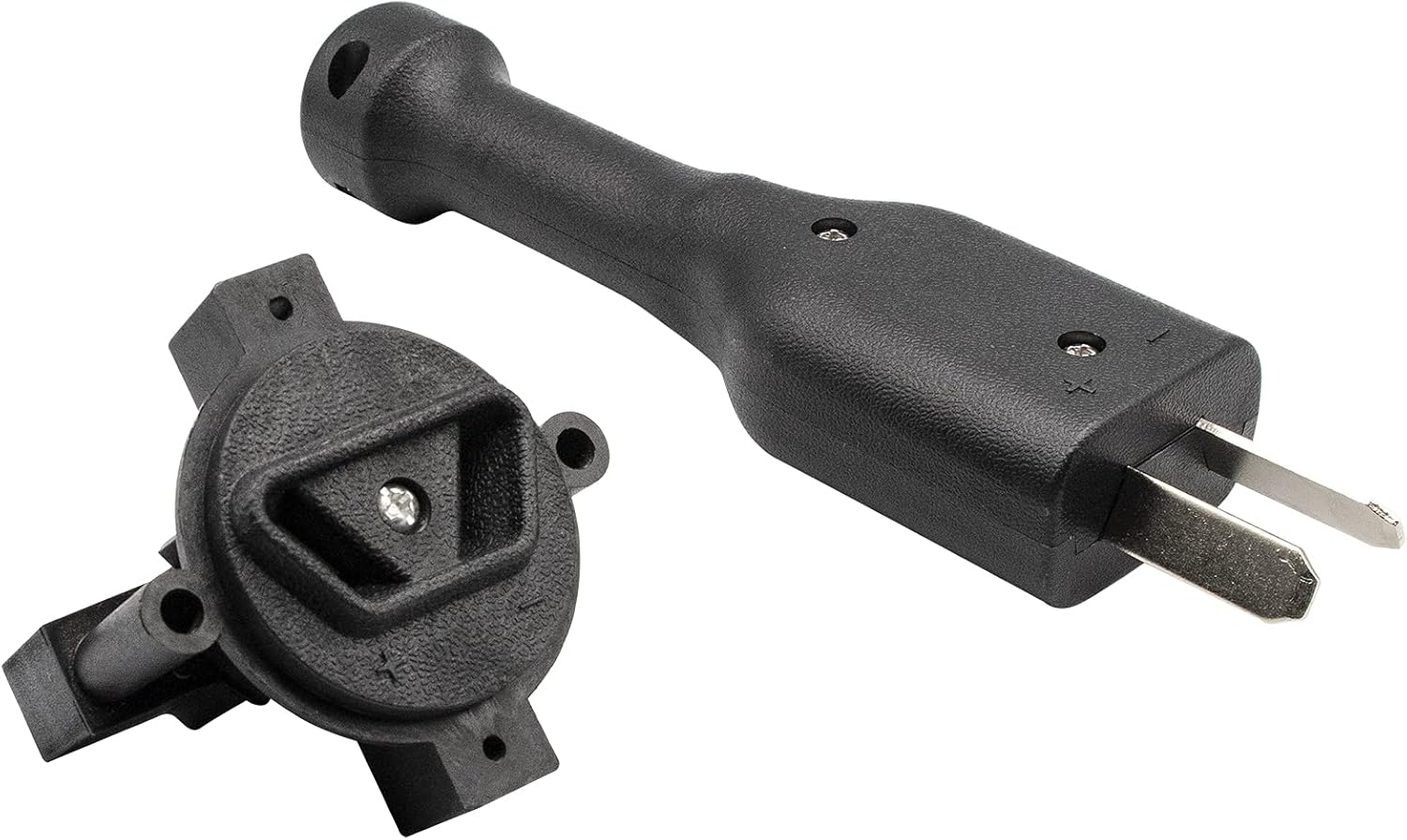 Crow Foot 2 Prong,Powerwise Connector DC Plug＋Receptacle for ClubCar ...