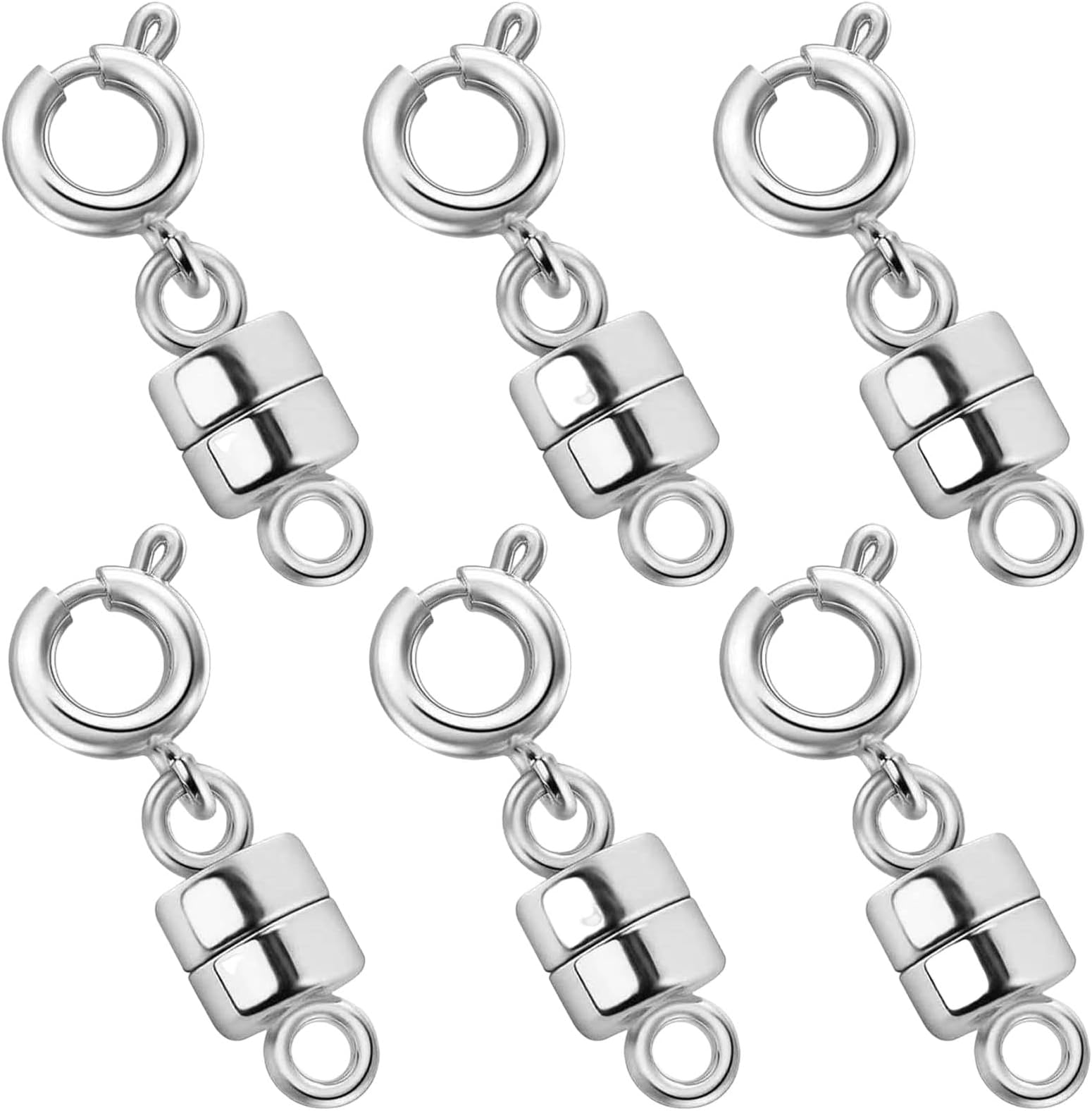 Amazon.com: Magnetic Necklace Clasps and Closures-18K Gold and Silver ...