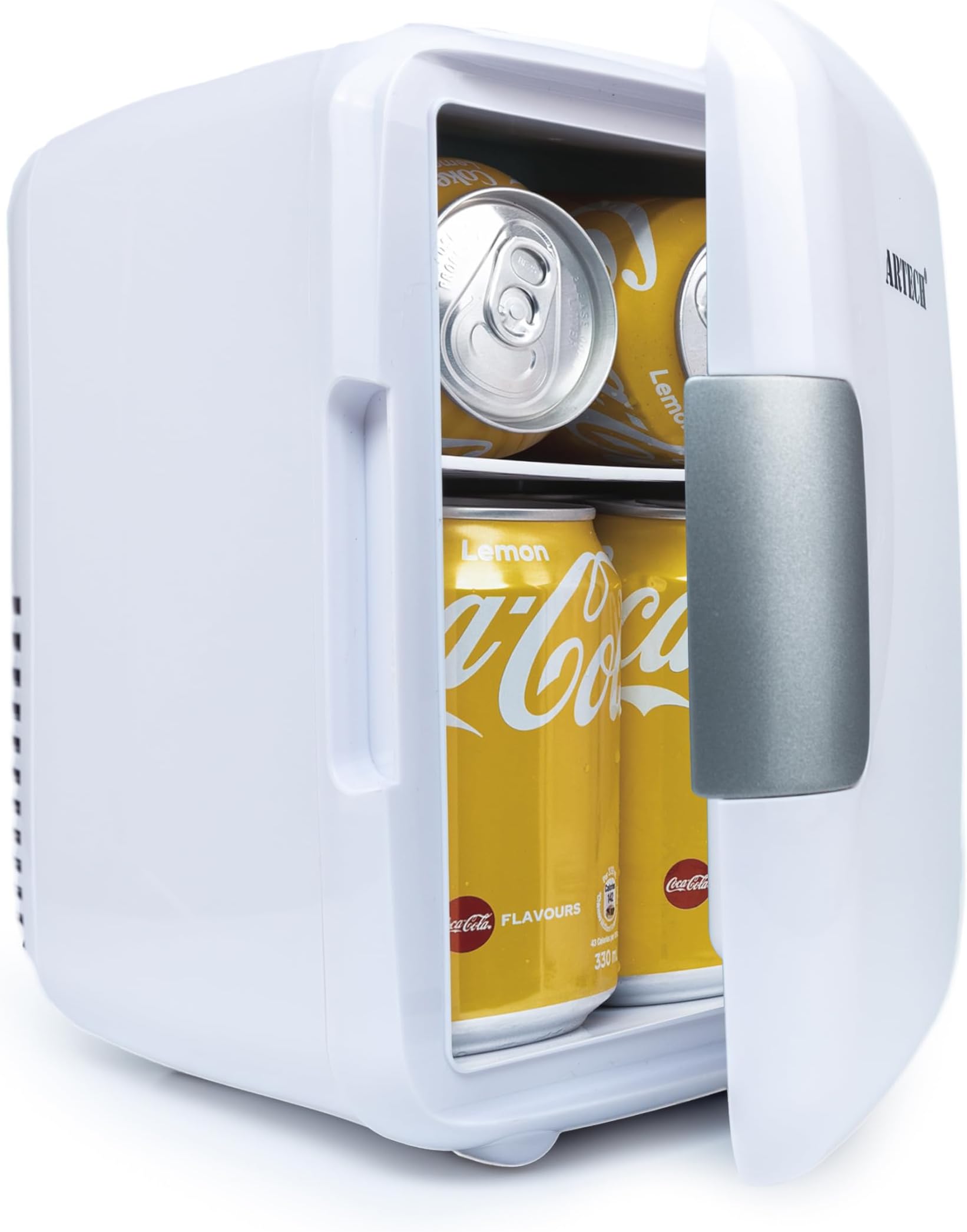 ARTECH Mini Fridge 4 Litre - 6 Can Portable AC+DC Power Cooler & Warmer ...