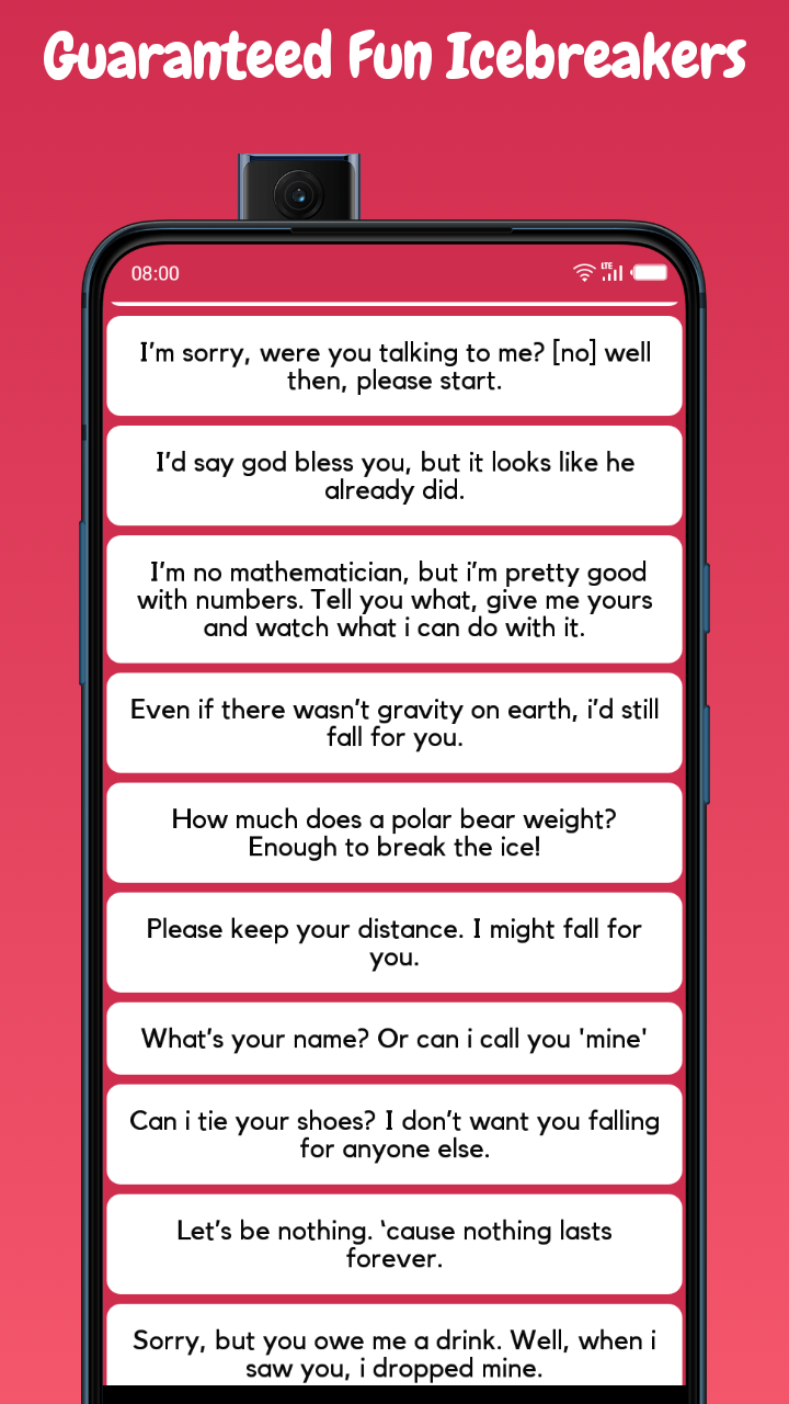 Pick Up Lines - App on Amazon Appstore