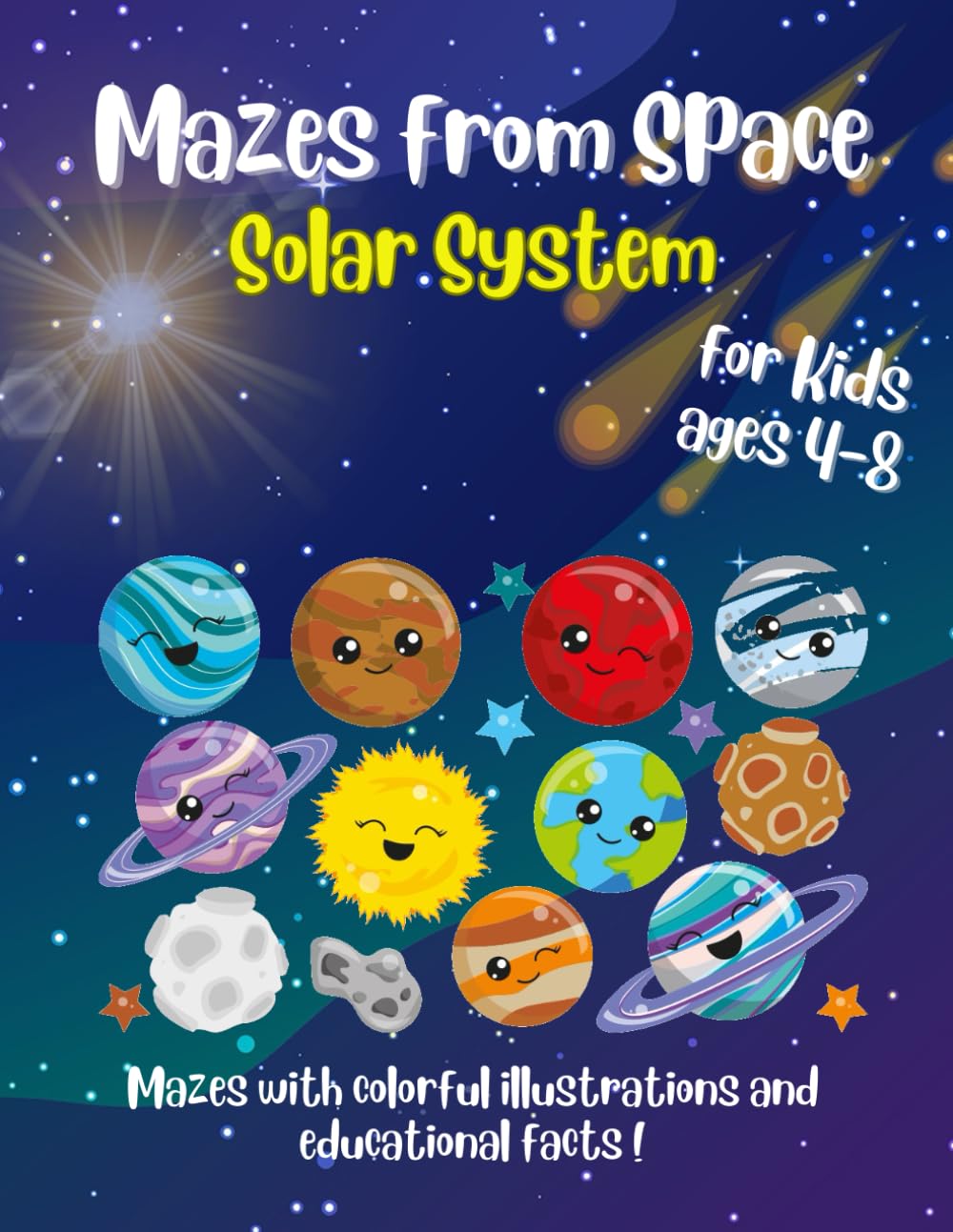 Double Sided Solar System Mazes Formation Of The Solar System Mazes