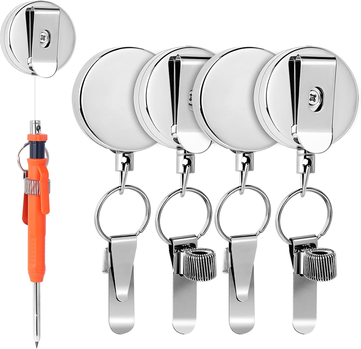 Amazon.com: XGOOD 4Pcs Retractable Pull Pen Pencil Holder 27.5'' Heavy ...