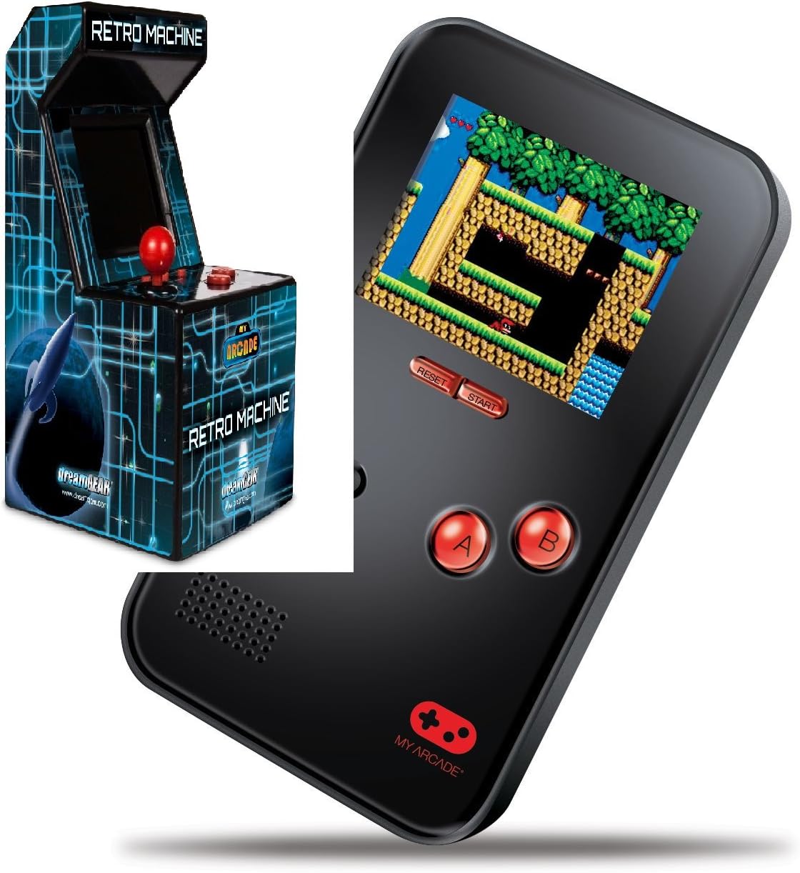 Amazon.com: Set of MyArcade Retro Machine and Go Gamer Portable : Video ...
