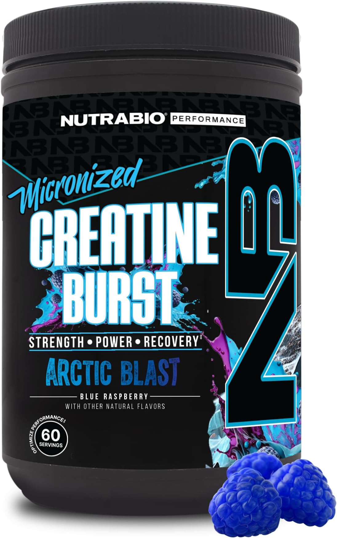 Amazon.com: NutraBio Pure Creatine Monohydrate Powder Supplement ...