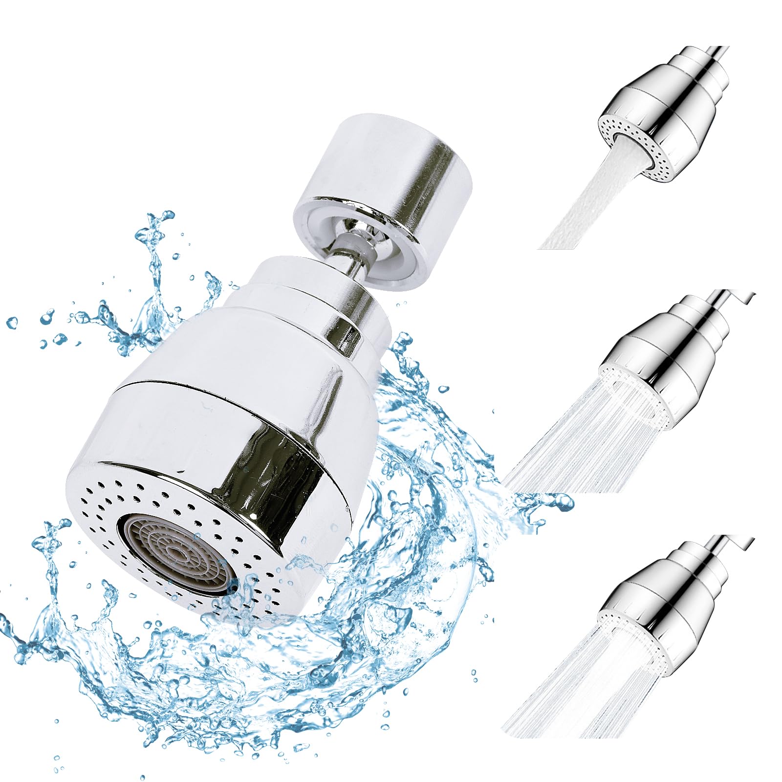 Kaket 360°Swivel Kitchen Tap Spray Head Attachment, Flexible Faucet ...
