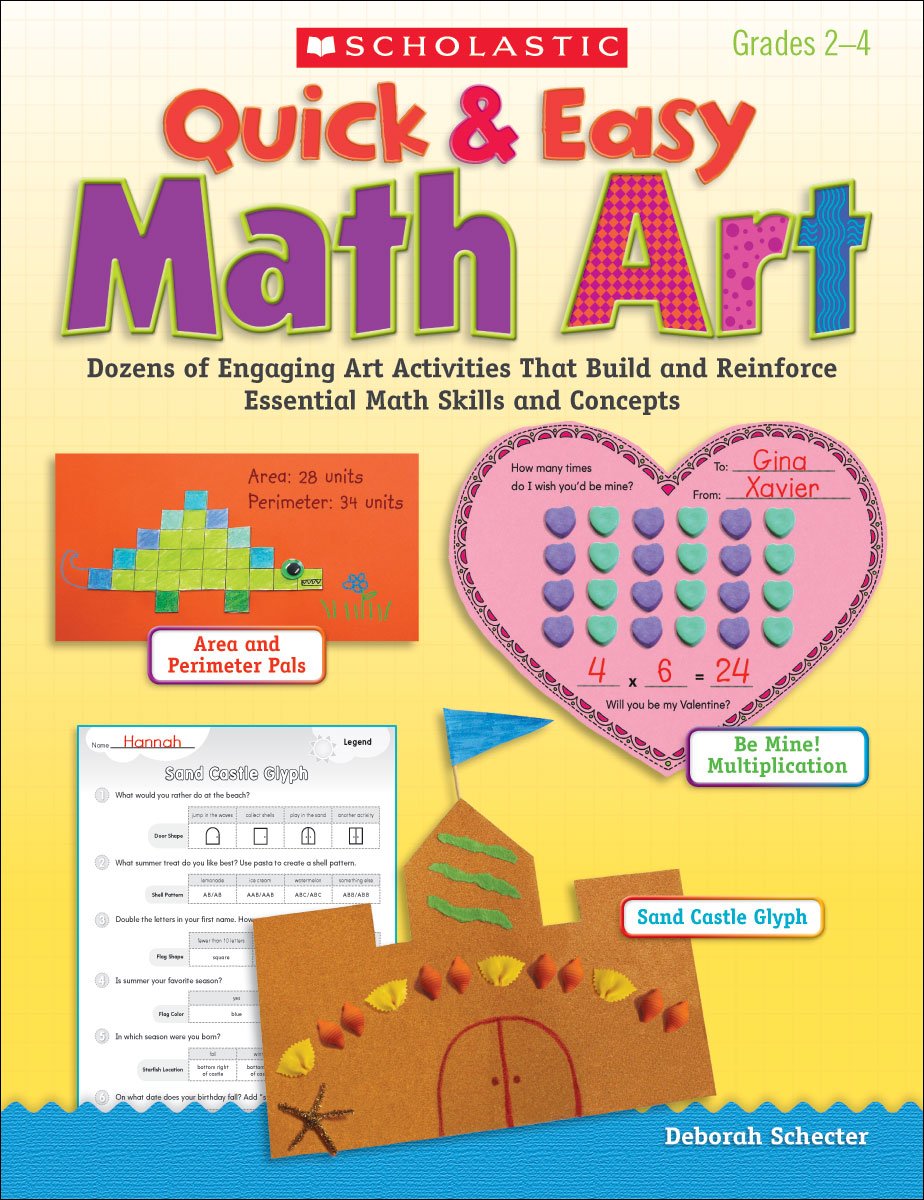 Amazon.com: Quick & Easy Math Art: Dozens of Engaging Art Activities ...