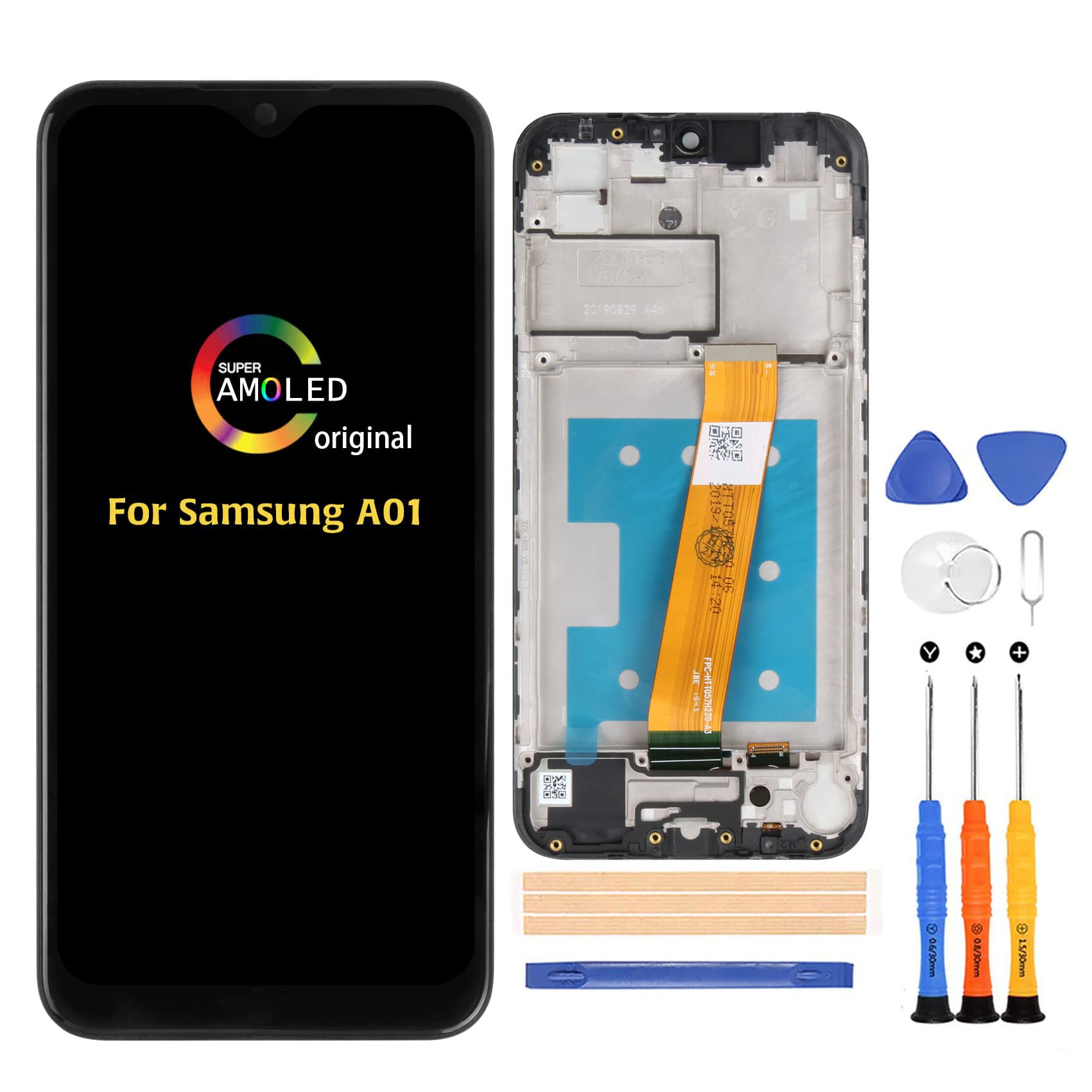 Screen Replacement for Samsung Galaxy A01 2019 A015M SM-A015M SM-A015M ...
