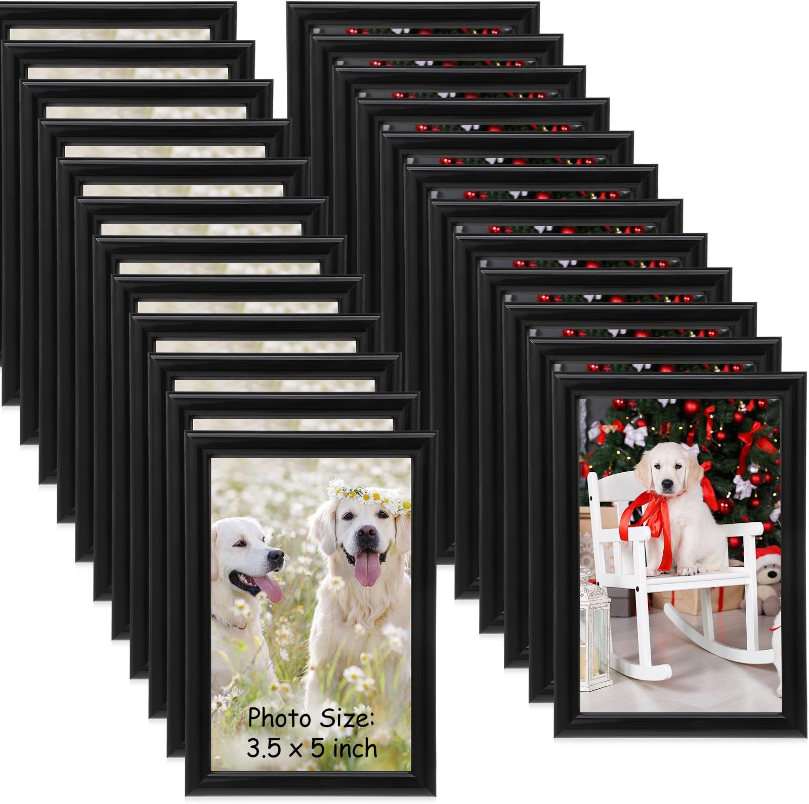 Amazon.com - YOUKE OLA Set of 60 Picture Frame Bulk Photo Frames with ...