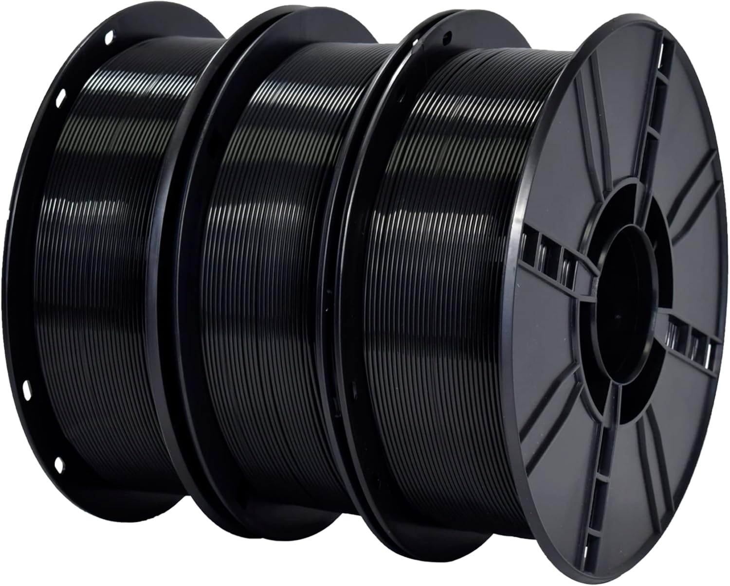 iBOSS PLA+ Filament 1.75mm Schwarz，PLA Plus 3D Druck Filament 3kg Reel ...