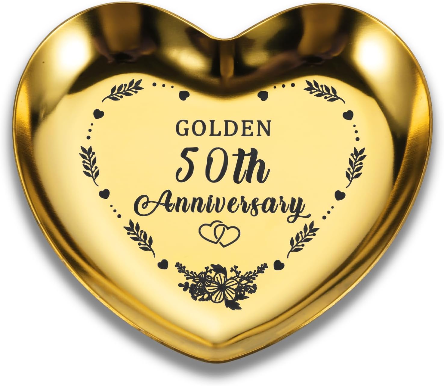 Amazon.com: 50th Anniversary Golden Gifts for Husband Wife Women Men ...