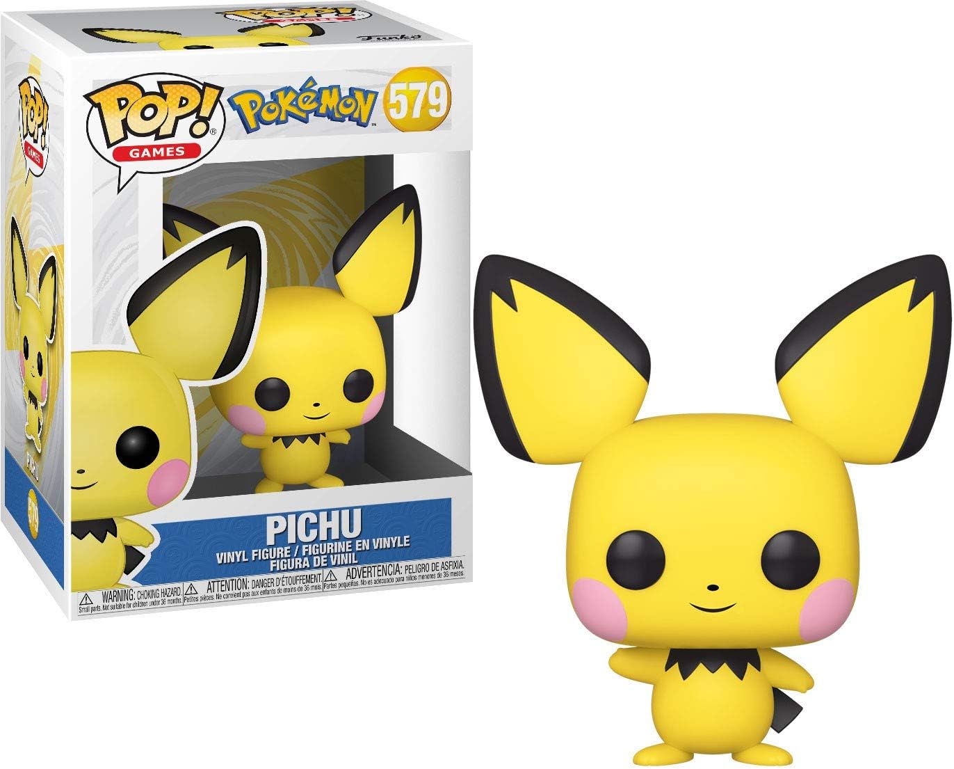Pop Pokemon Pikachu Sitting Vinyl Figure : Funko: Amazon.com.au: Toys ...