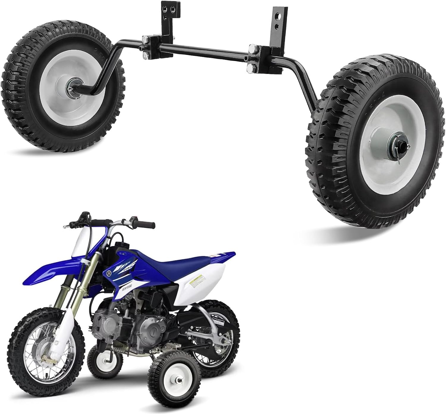 Amazon.com: Dirt Bike Training Wheels, Universal Compatible with Razor MX125 MX350 MX400 MX500 ...