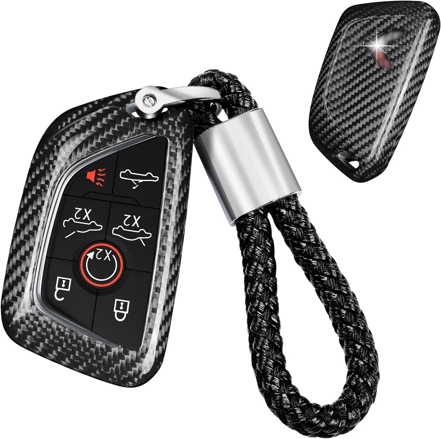 Amazon.com: Keyless Entry Remote Key Fob, Alliskeys 7-Button Car ...