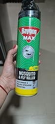 Baygon Max Mosquito and Fly Killer Spray, 400ml | Lime Fragrance ...