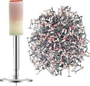 Lot de 100 clous ronds pour mini pistolets à clous en acier, 7,3 mm ...