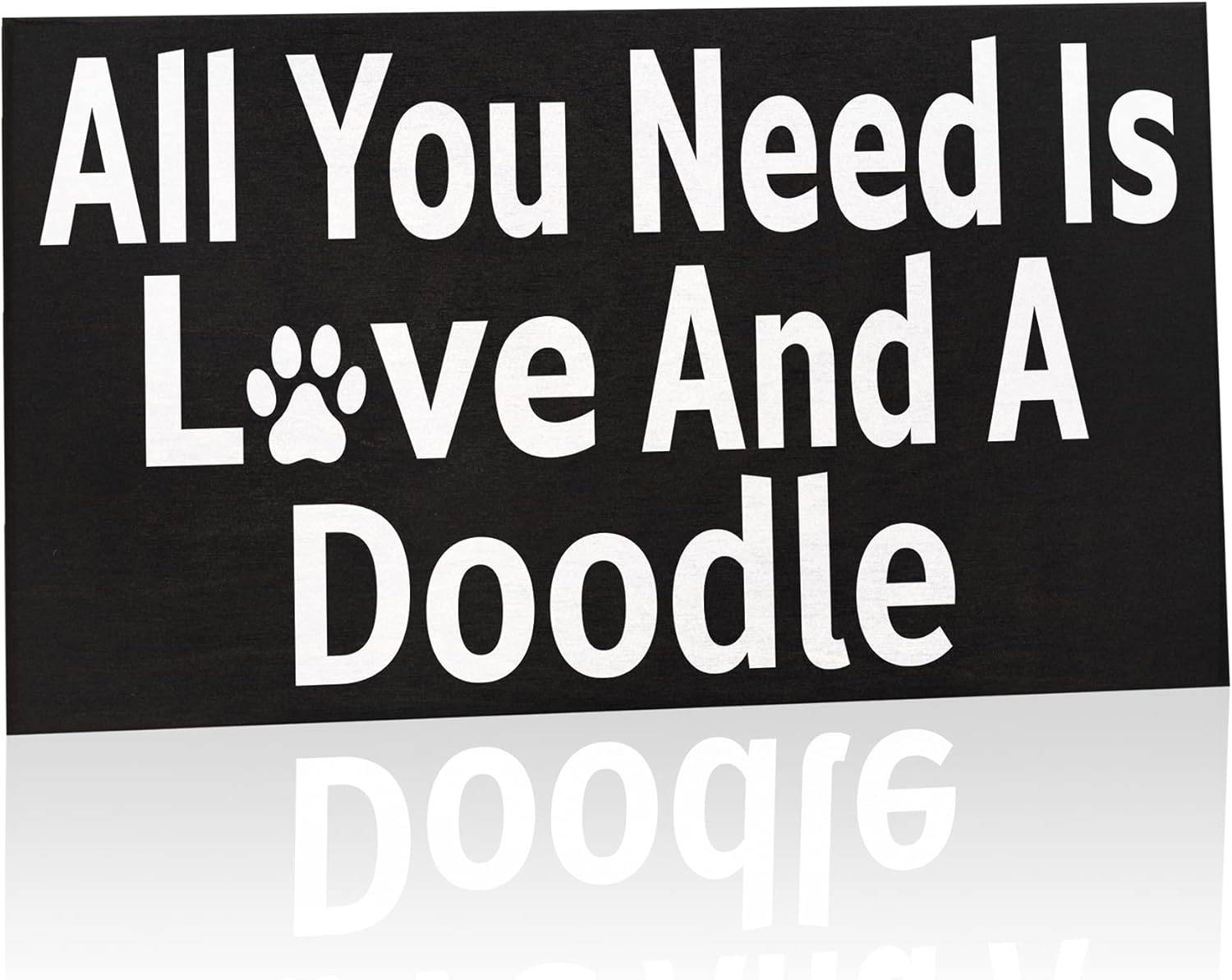 Amazon.com : JennyGems Doodle Dog Gifts, Doodle Sign, All You Need Is ...