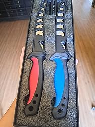 Amazon.com: Sidomma 2 pcs Fishing Fillet Knife Set Stainless Steel 6.5 ...