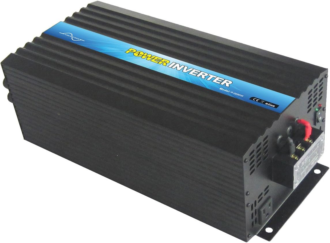 Amazon.com: NIMTEK NL3000 Pure Sine Wave Off-Grid Inverter, Solar ...