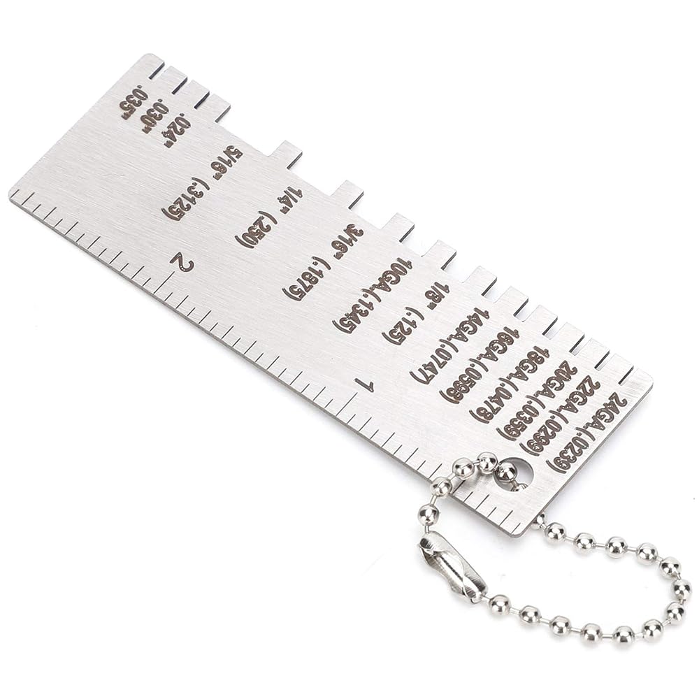 Stainless Steel Wire/Metal Sheet Thickness Gauge Nepal | Ubuy