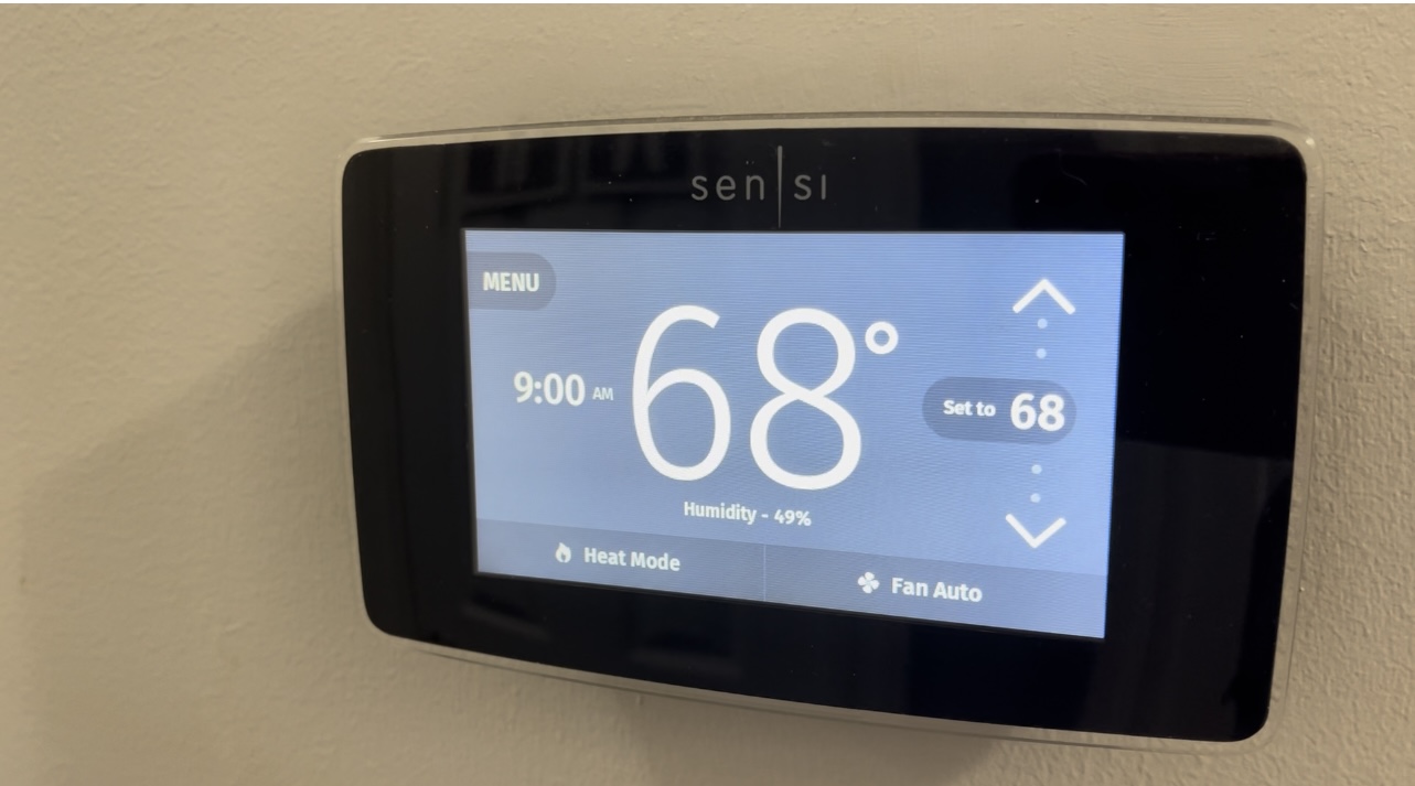 Watch Must see review of the Emerson Sensi Touch screen thermostat on ...