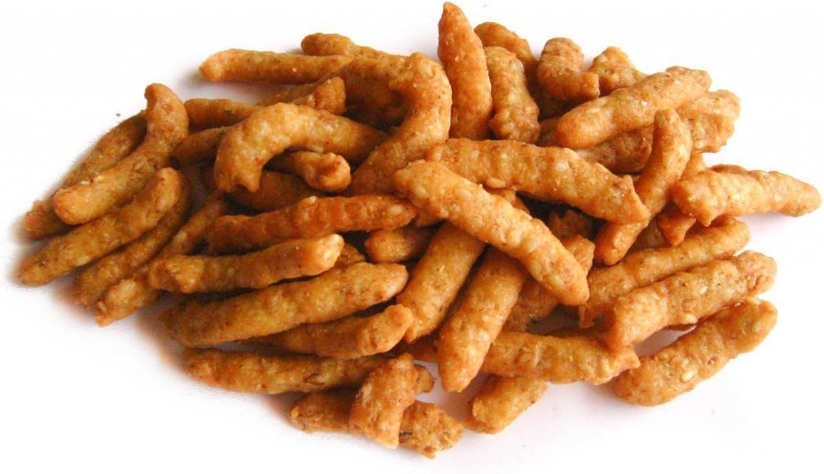 Amazon.com : Honey Roasted Sesame Chips (1 Pound Bag) : Packaged Snack ...