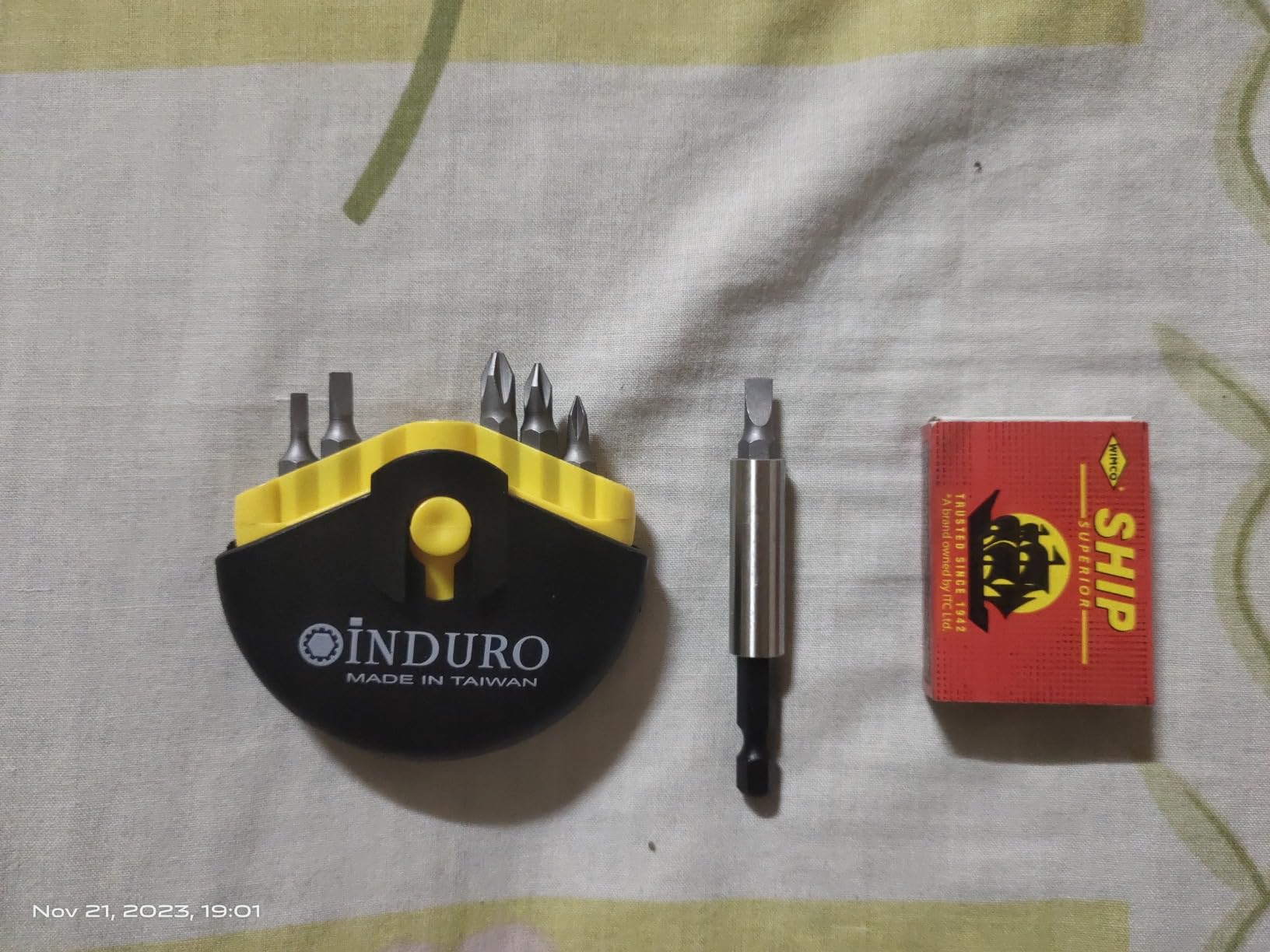 INDURO Screwdriver set 2 in 1 (7in1, Yellow/Black) : Amazon.in: Home ...