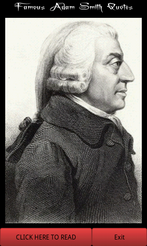 Famous Adam Smith Quotes - App on Amazon Appstore
