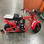 Amazon.com: Oryxearth 105CC 4-Stroke Mini Bike Red, Off Road Gas Powered with Automatic ...
