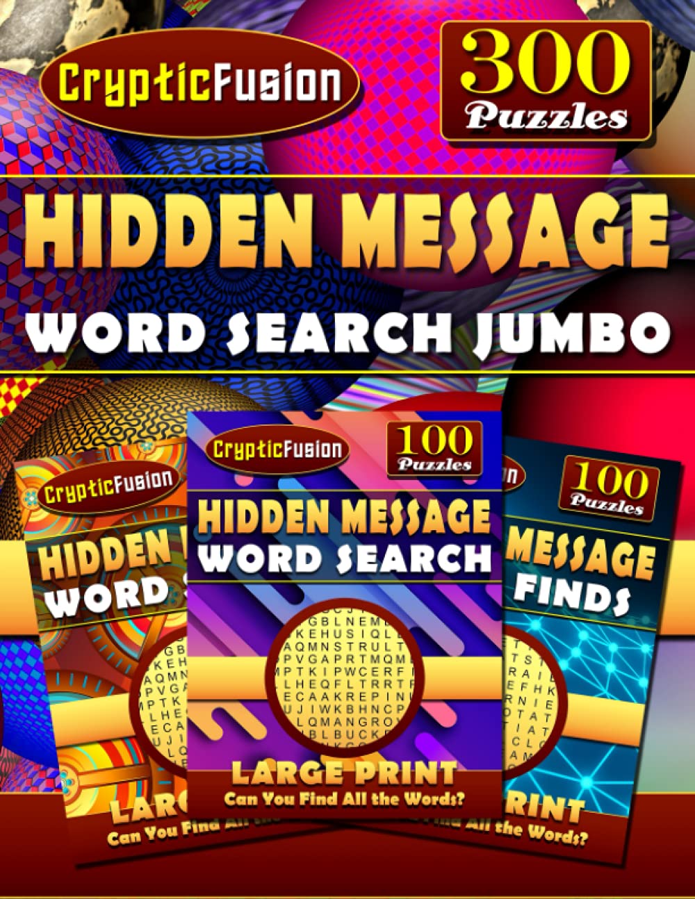 Hidden Message Word Search Jumbo: Large Print Hidden Word Find Puzzle ...