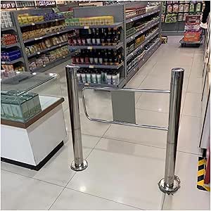 Safe Swing Gate with Post Mount - 90° Opening ng-Loaded Auto Closure ...