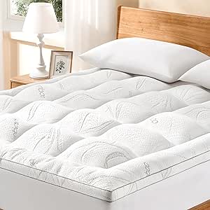 Amazon.com: Homemate King Mattress Topper - Cooling Viscose Mattress ...