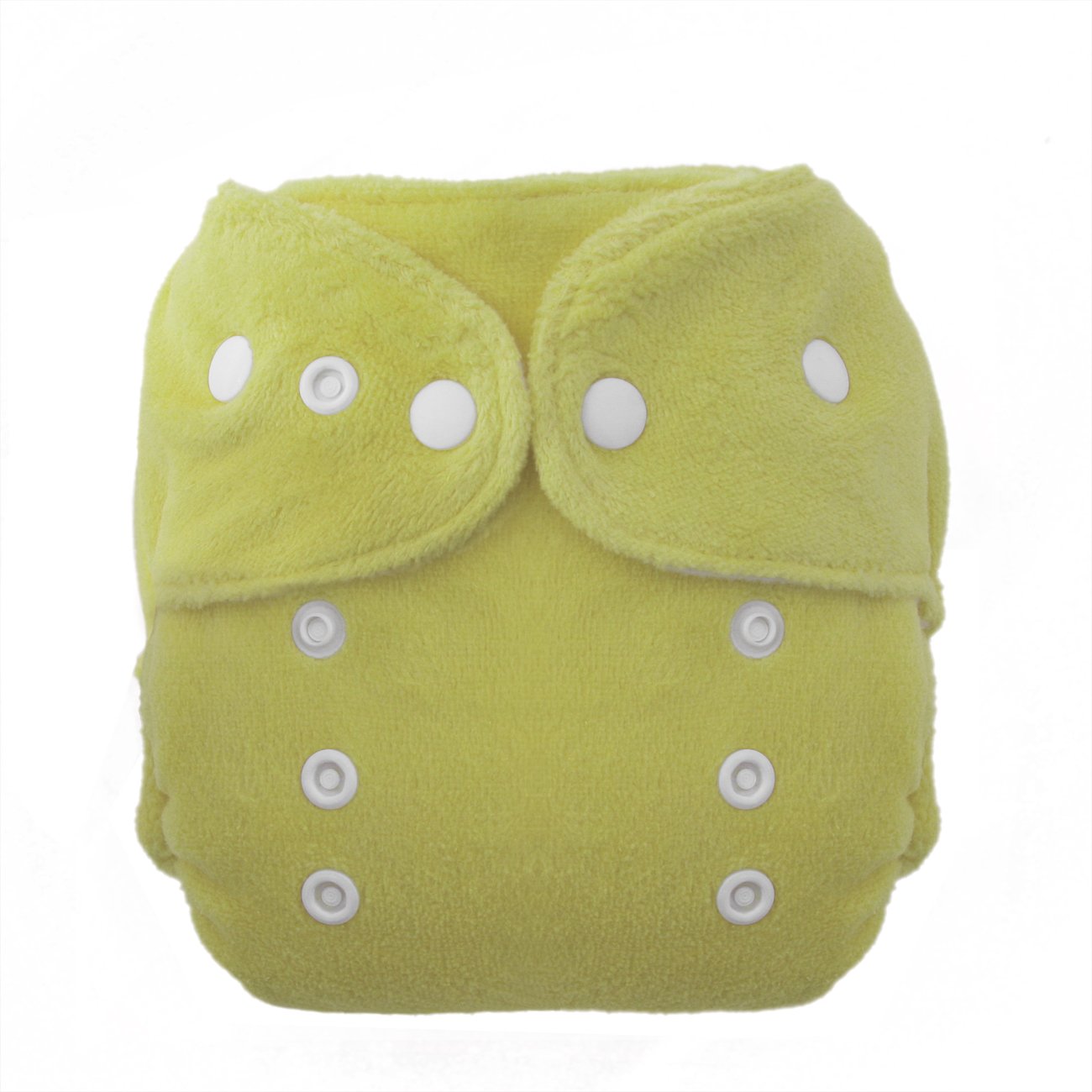 Amazon.com: Thirsties Duo Fab Fitted Snap Cloth Diapers, Honeydew, Size ...