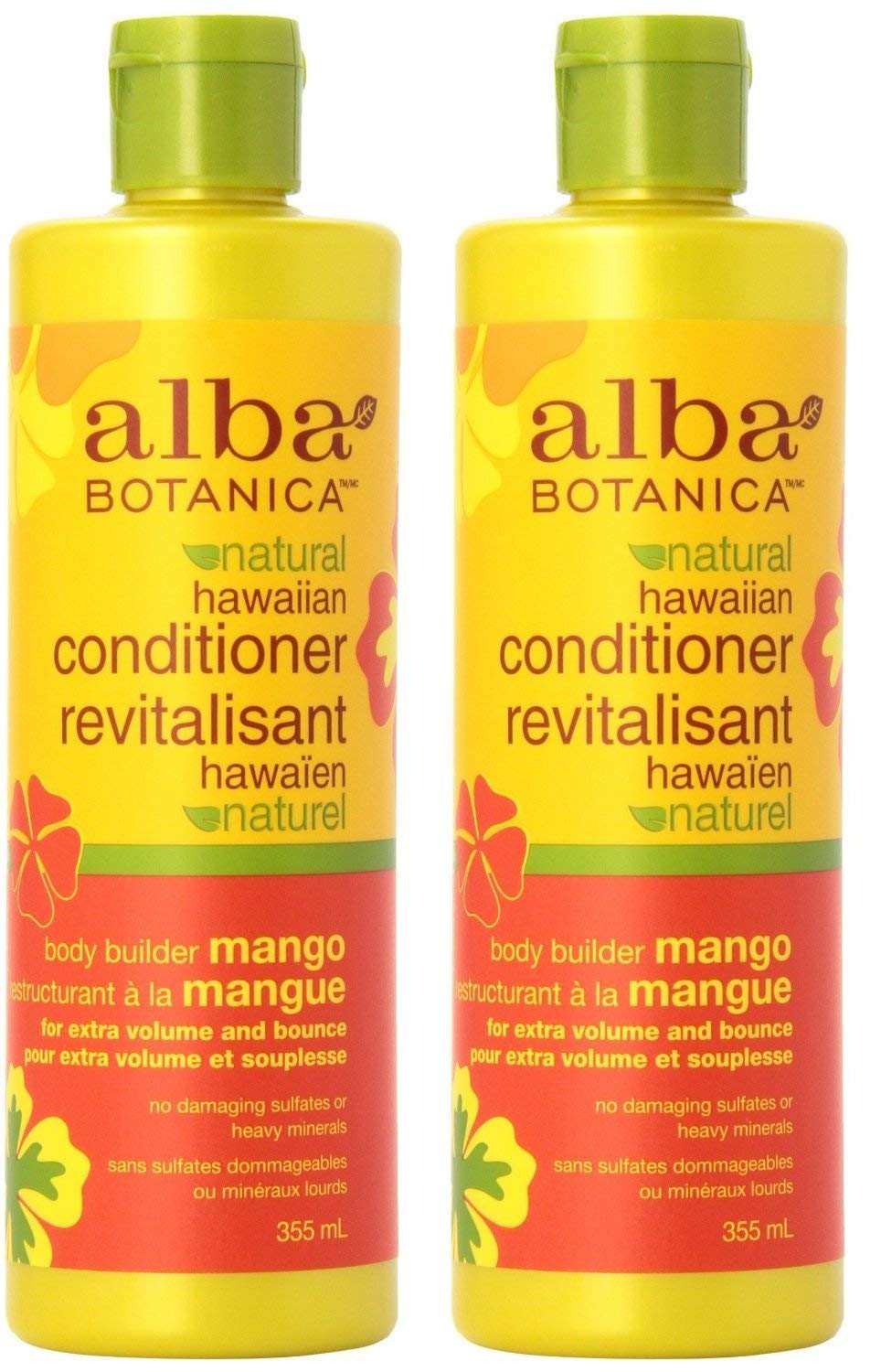 Amazon.com : Alba Botanica Hawaiian Hair Conditioner, Mango, 12 oz, 2 ...