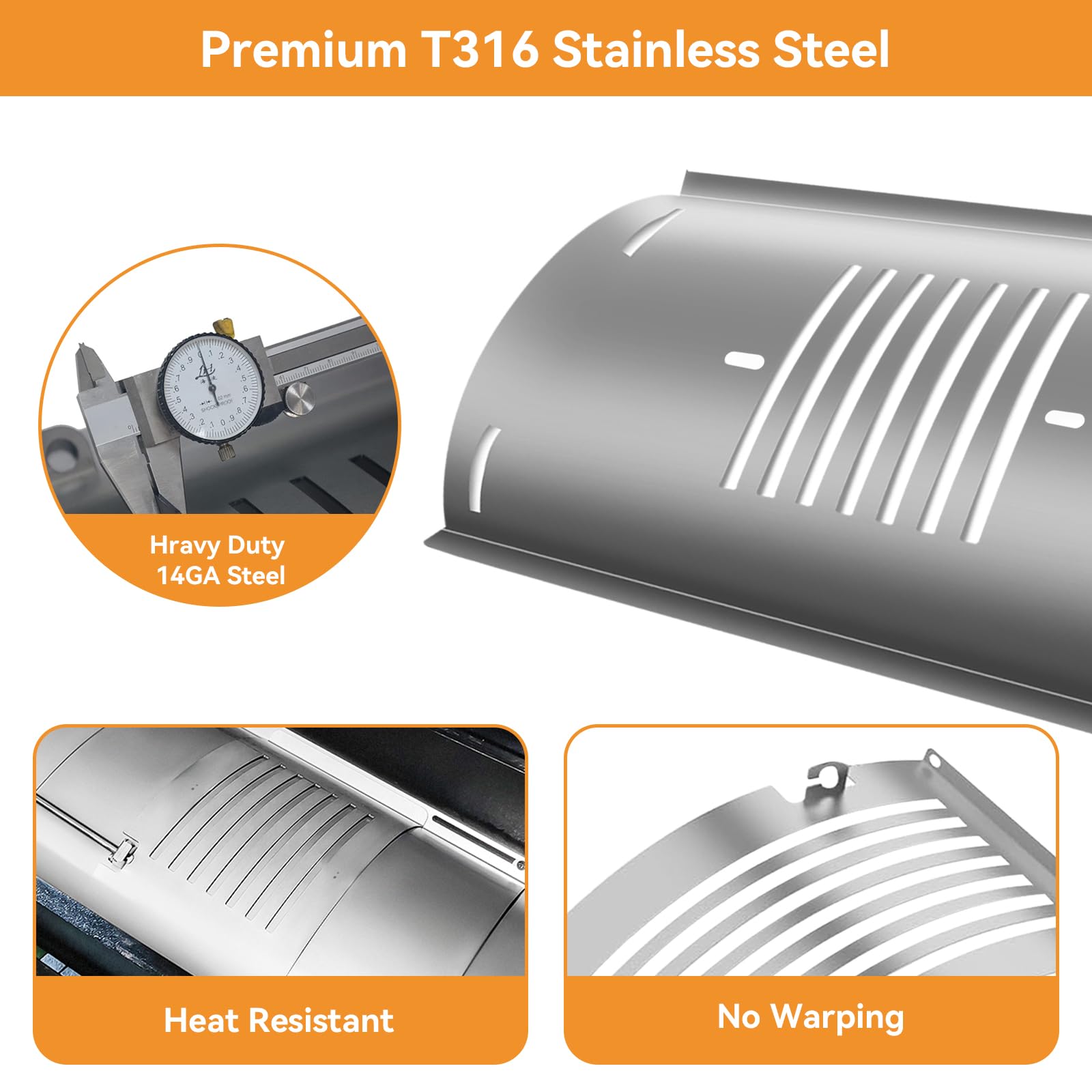 Snapklik.com : Flame Broiler Kit For Pit Boss 1000 Series Pellet Grills ...
