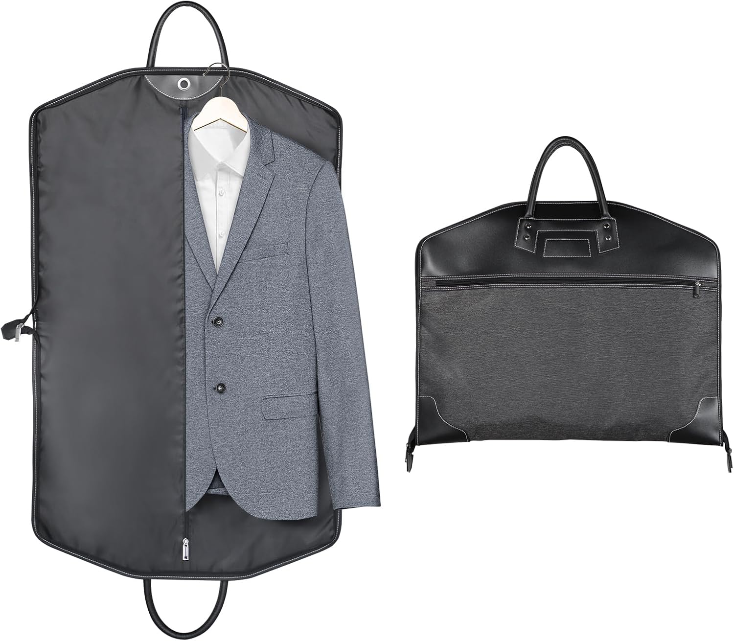 Amazon.com: Behocho 40" Suit travel Bag, Garment bag, Foldable, Oxford ...