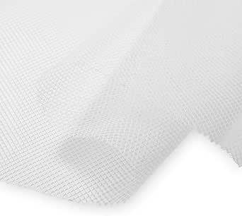 Amazon.com: Nylon Diamond Hard Net Crinoline 62" Mesh Petticoat Fabric ...