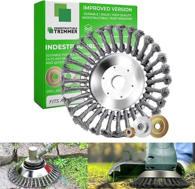 Amazon.com: 6/8/10" Indestructible Trimmer Head, 2024 New Upgraded ...