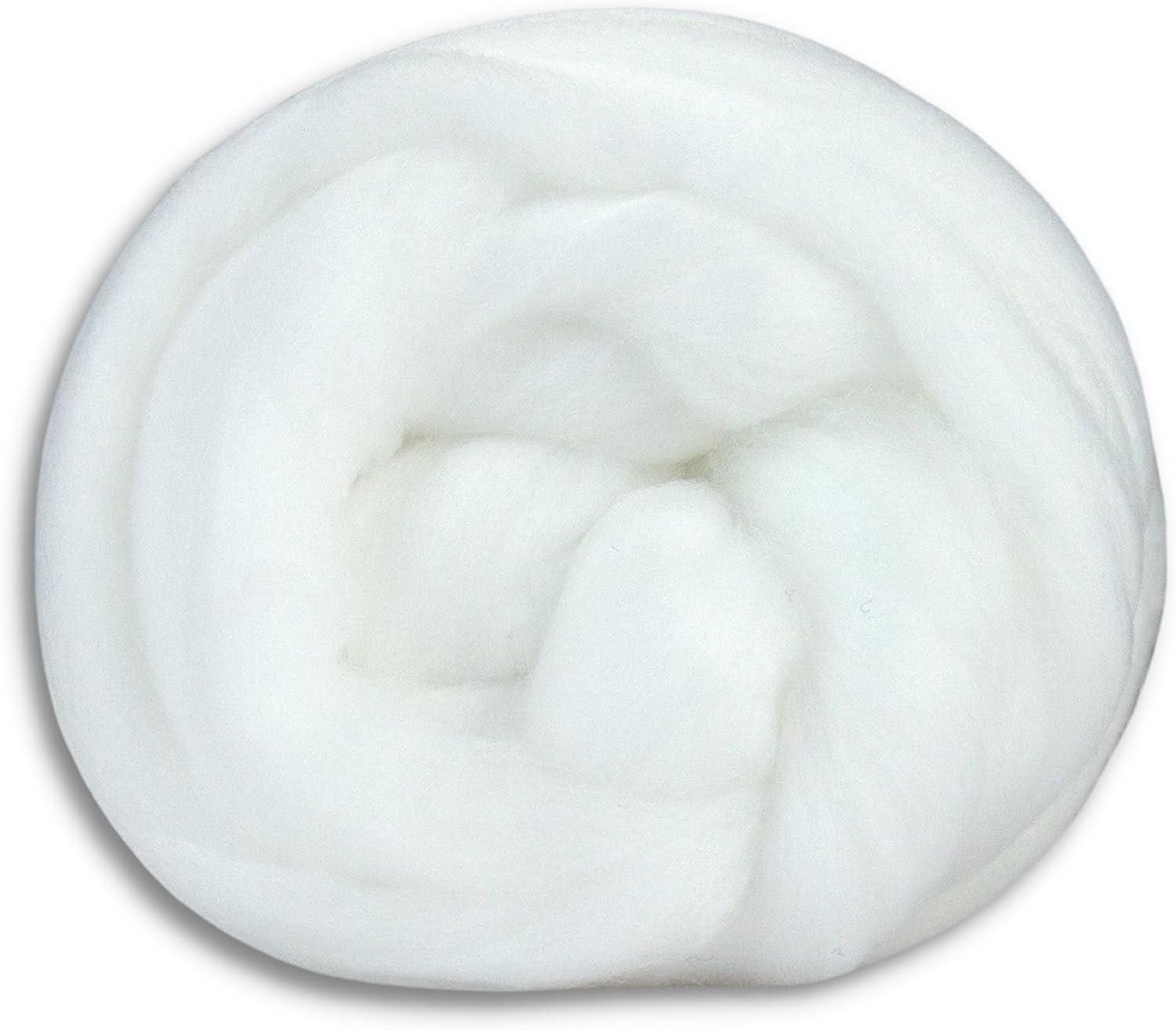 Amazon.com: Revolution Fibers Faux Cashmere Fiber | Pure White ...