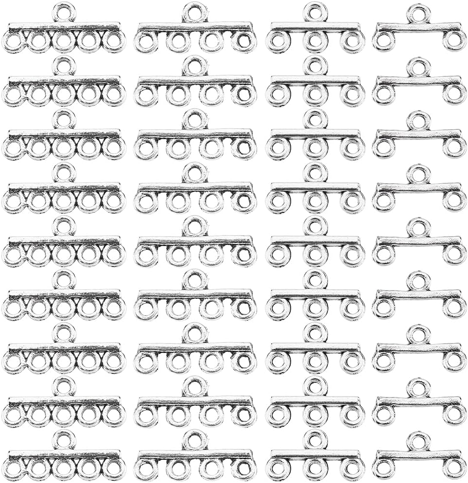 Amazon.com: PH PandaHall 80Pcs Multi Necklace Layering Clasps Antique ...