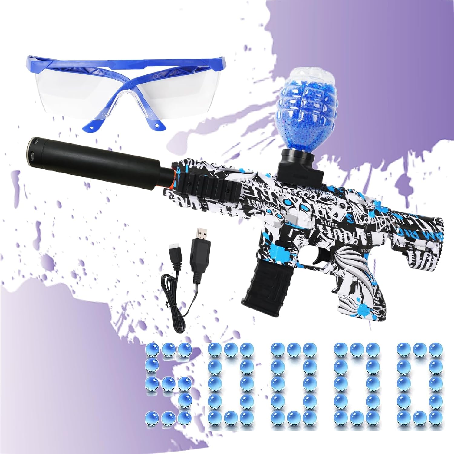 Electric Gel Blaster - Gel Ball Blasters, Electric Gel Ball Shooting ...