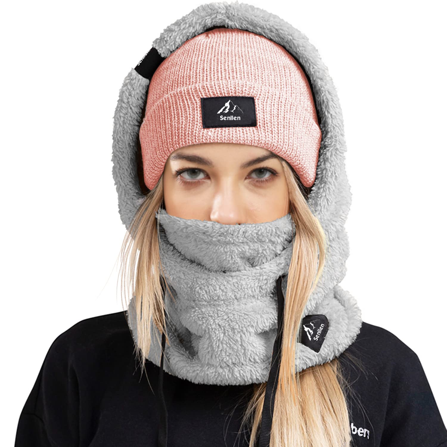 Snapklik.com : Balaclava Cold Weather Fleece Windproof Ski Mask Winter ...
