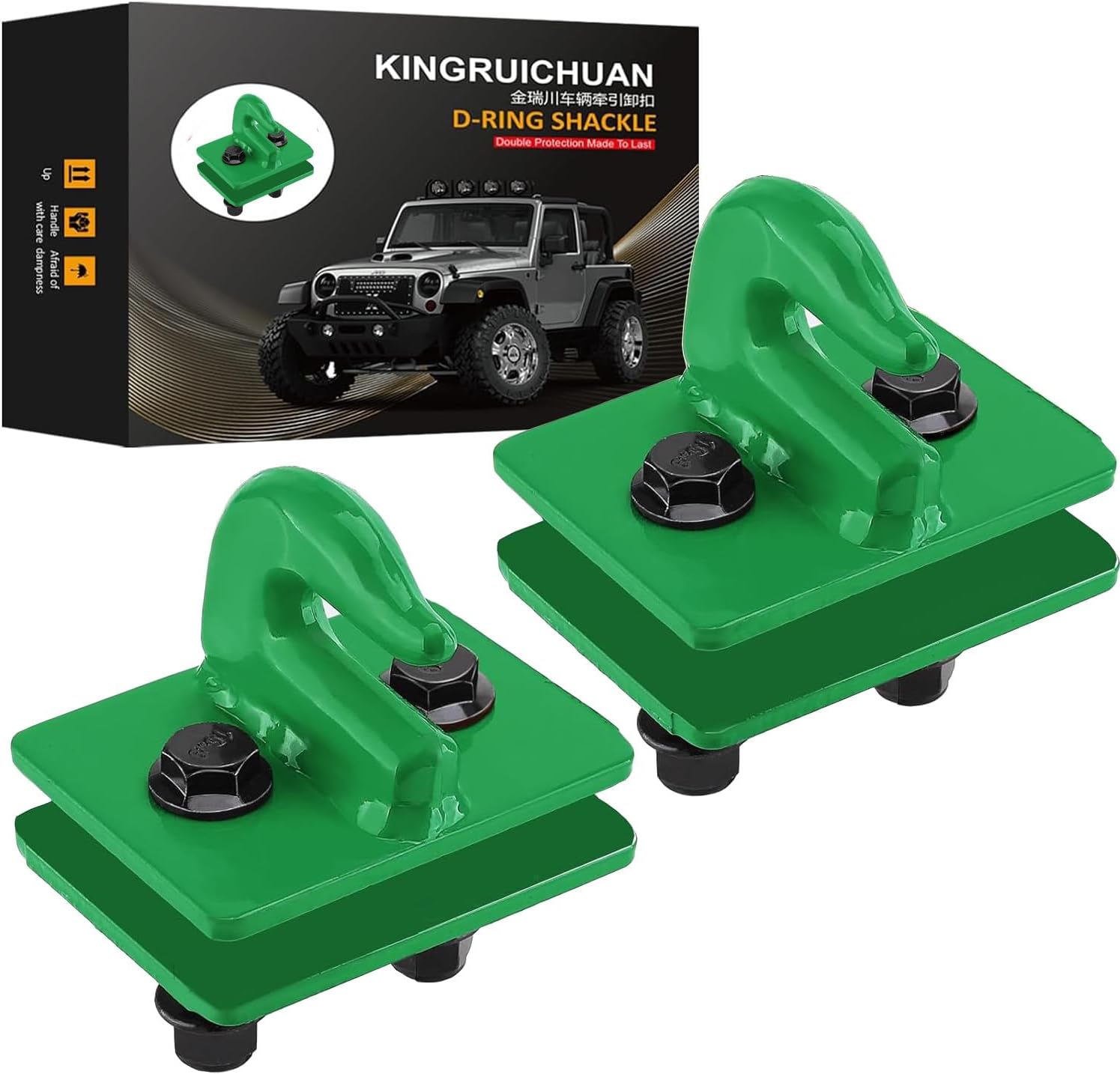 Amazon.com: WEISIGAO 2PCS Tractor Bucket Hooks with Tie Down Ring ...