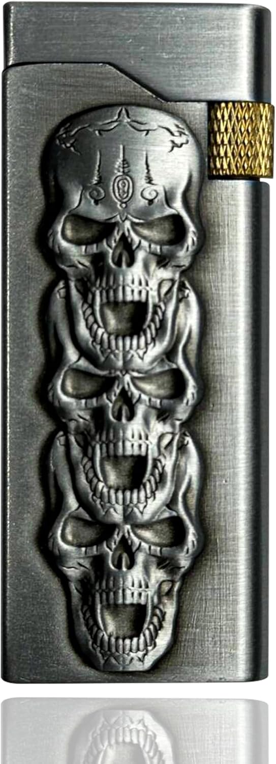 Amazon.com: VHXSQOATZ Cool Vintage Metal Lighters, Torch Lighters ...