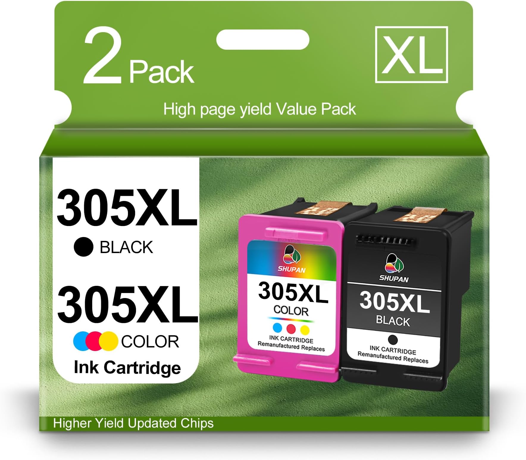 Amazon.com: 305 Black Ink Cartridges Replacement for for HP 305 305XL ...