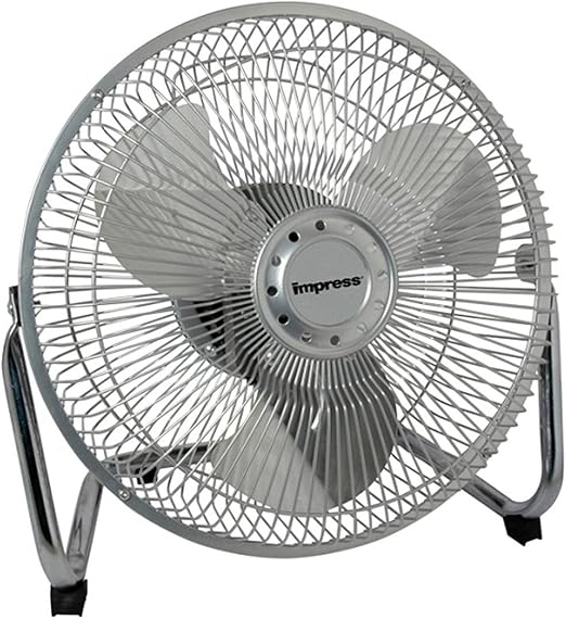 Amazon.com: Impress IM-709V 9-Inch High Velocity Fan with Silver Finish ...