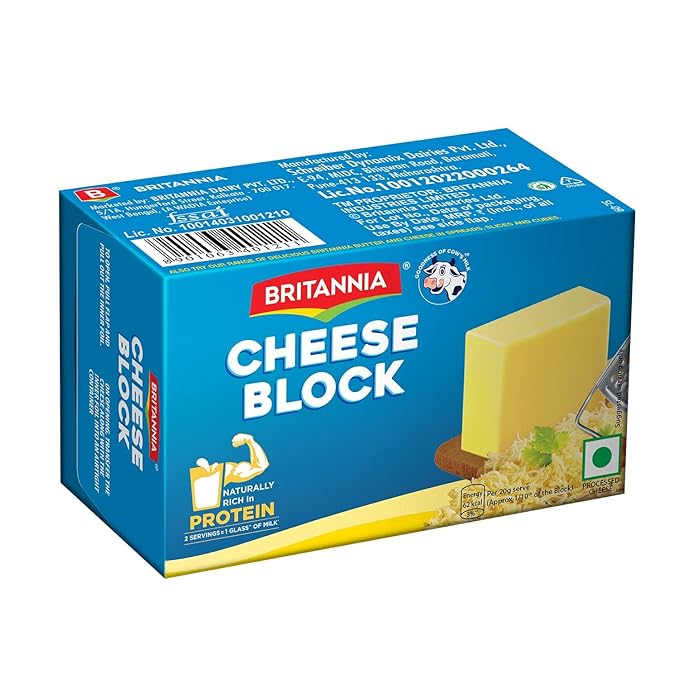 Britannia Cheese Block, 200g : Amazon.in: Grocery & Gourmet Foods
