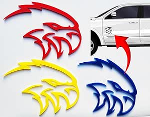 Amazon.com: 2X Hawk Bird Hellhawk Emblem Logo Compatible with Grand ...