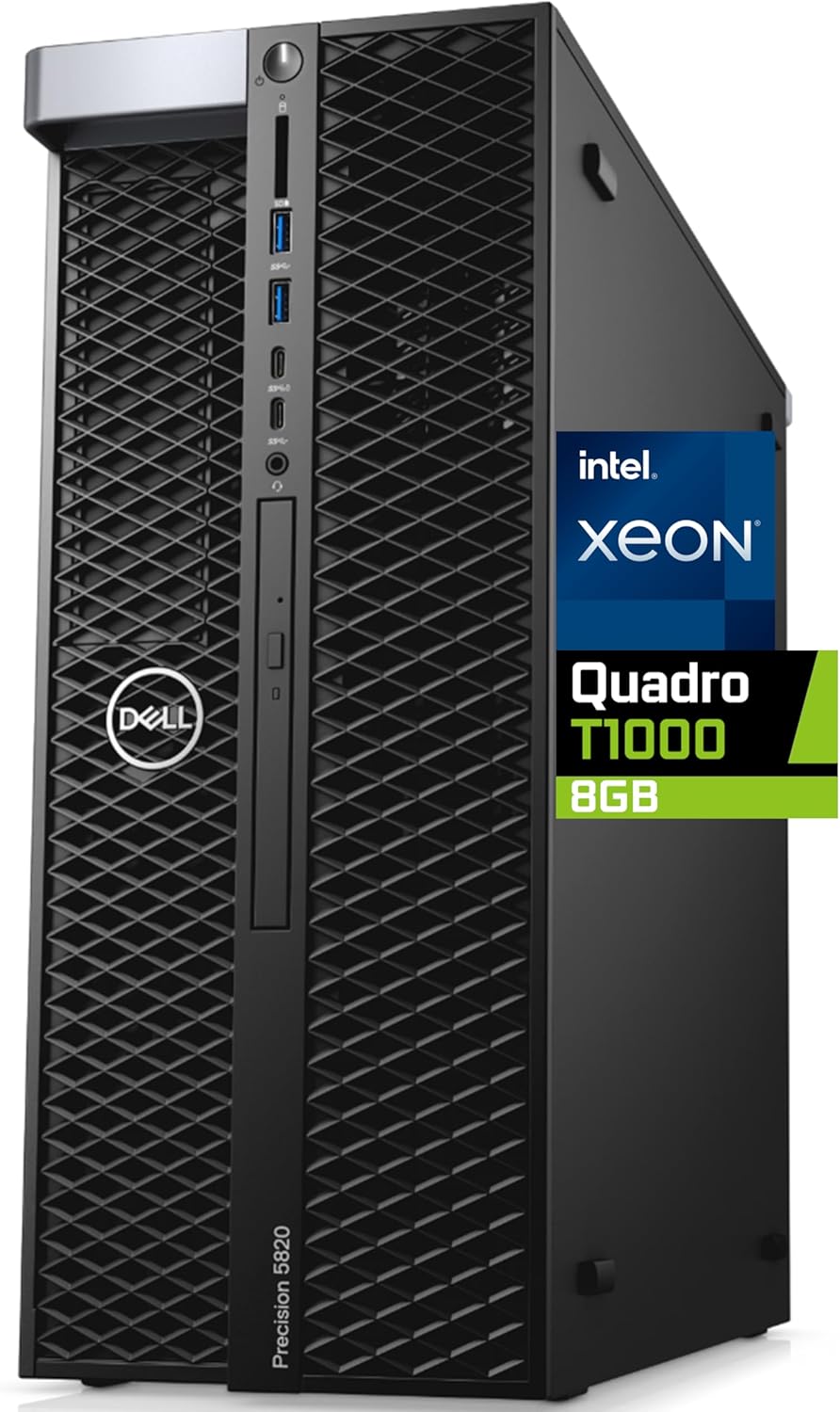 Amazon.com: Dell Precision Xeon 5820 Tower Computer - Intel Xeon W-2245 ...